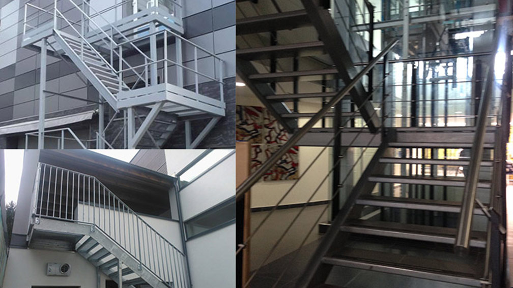 Steel Stairs And Railings Fabrication in Malabon